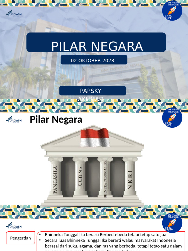 Latsol TWK - Pilar Negara Bhinneka Tunggal Ika-1 | PDF