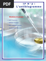 Antibiogramme | PDF | Maladies et troubles | Produits de la biotechnologie