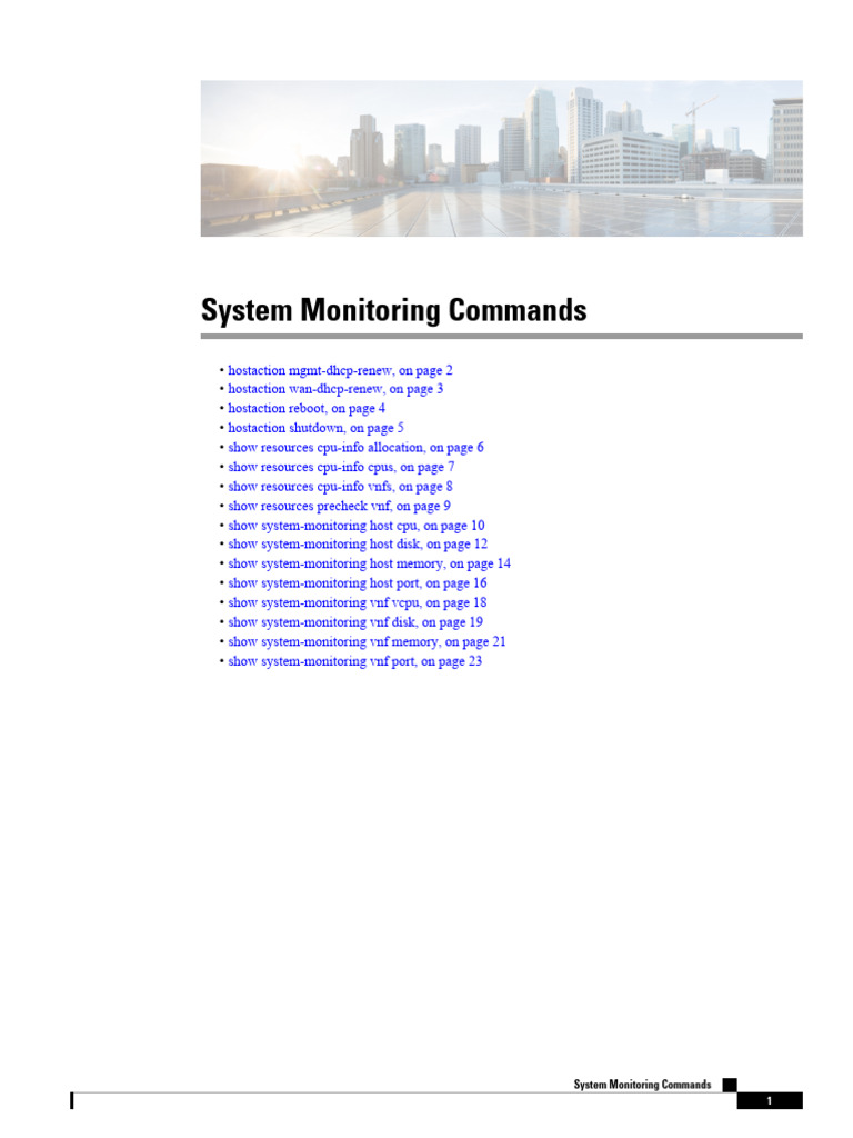 M System Monitoring Commands | PDF | Central Processing Unit | Statistics