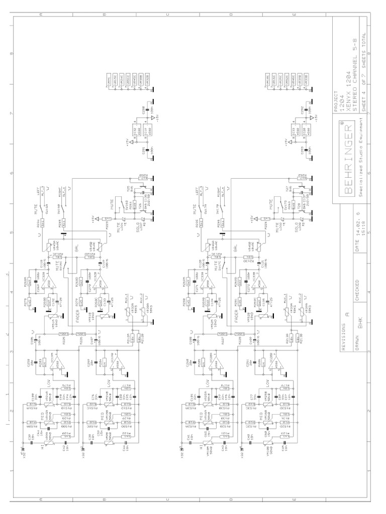 Behringer - Xenyx - 1204fx 2 | PDF