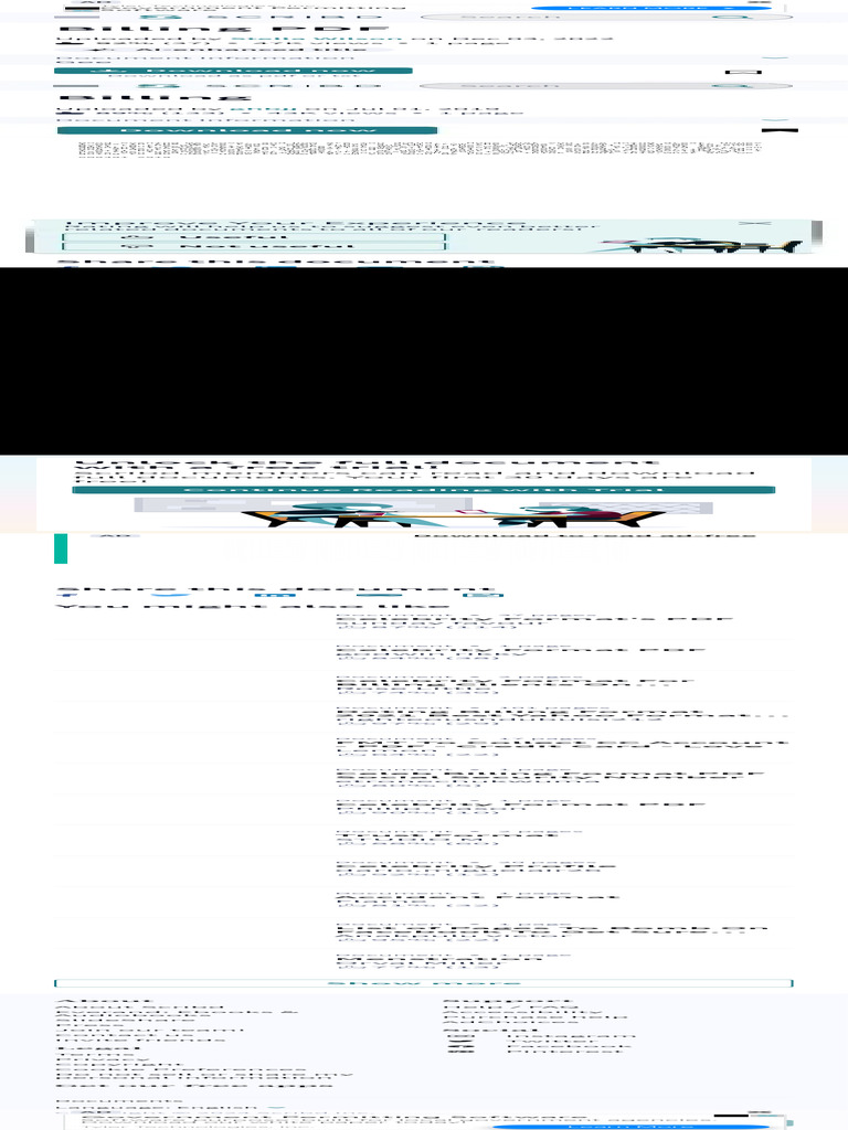 Billing PDF PDF Scribd Internet | PDF | Scribd | Cyberspace