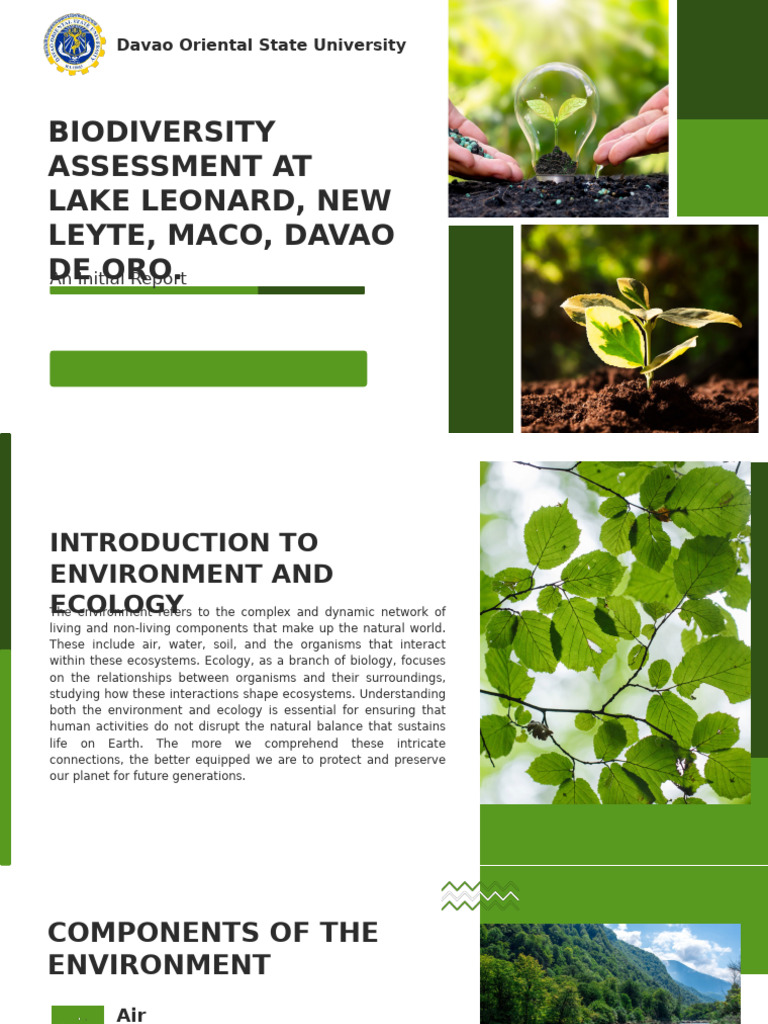 Green Modern Environment and Ecology Presentation | PDF | Climate ...