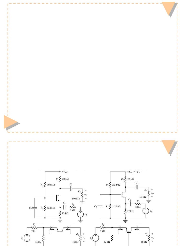 Common Base and Gate Amplifiers Guide | PDF | Amplifier | Electromagnetism