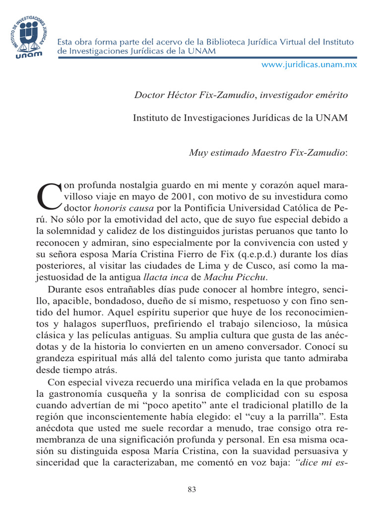 Eduardo Ferrer Mac Gregor Mexico | PDF