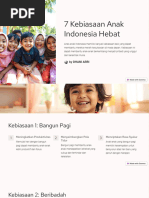 poster 7 kebiasaan anak indonesia hebat | PDF