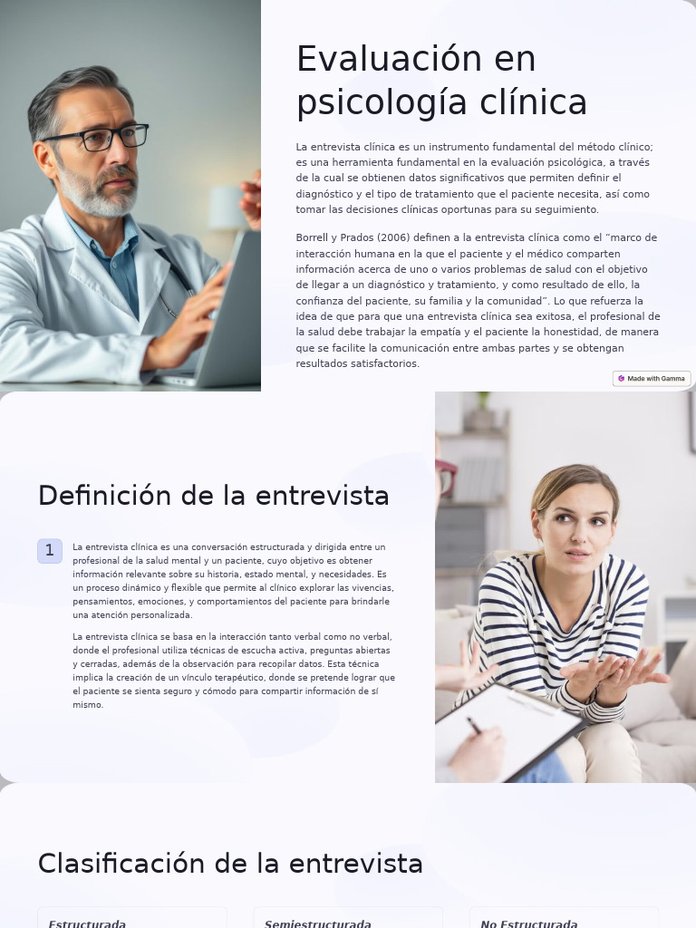 Evaluacion en Psicologia Clinica | PDF | Sicología | Evaluacion psicologica