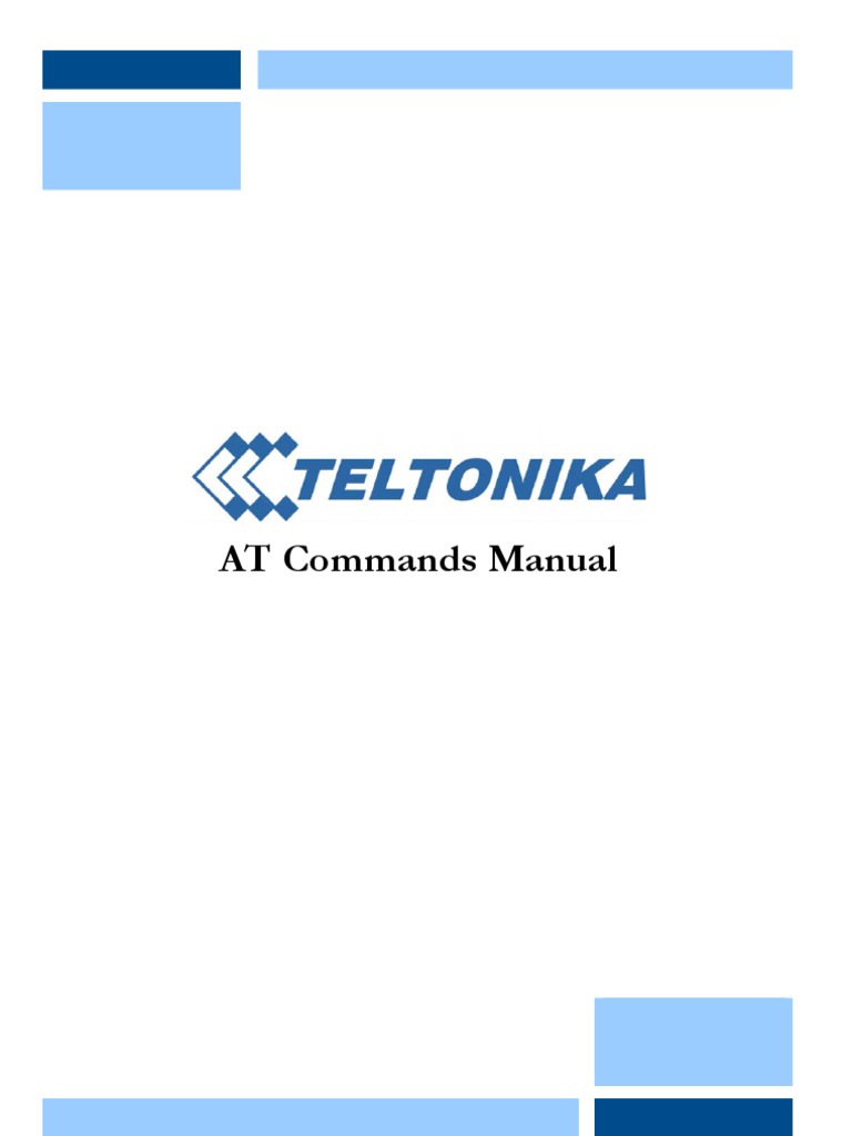 Teltonika at Commands en 08 | PDF | General Packet Radio Service ...