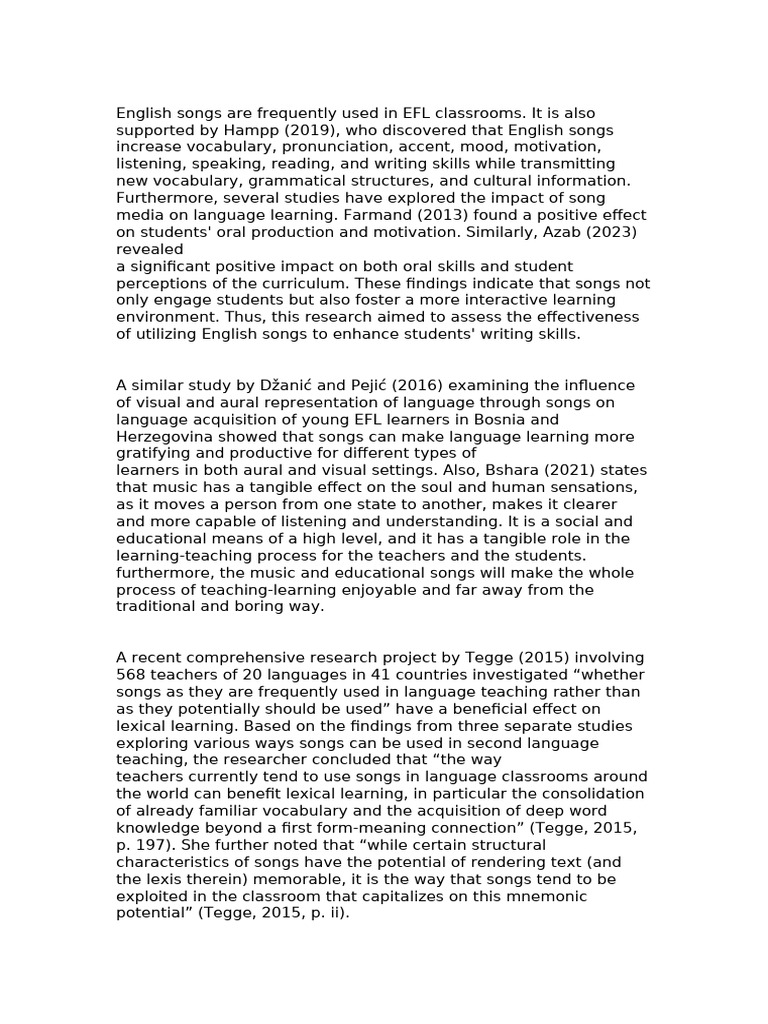 RRL Writing | PDF | English As A Second Or Foreign Language | Vocabulary