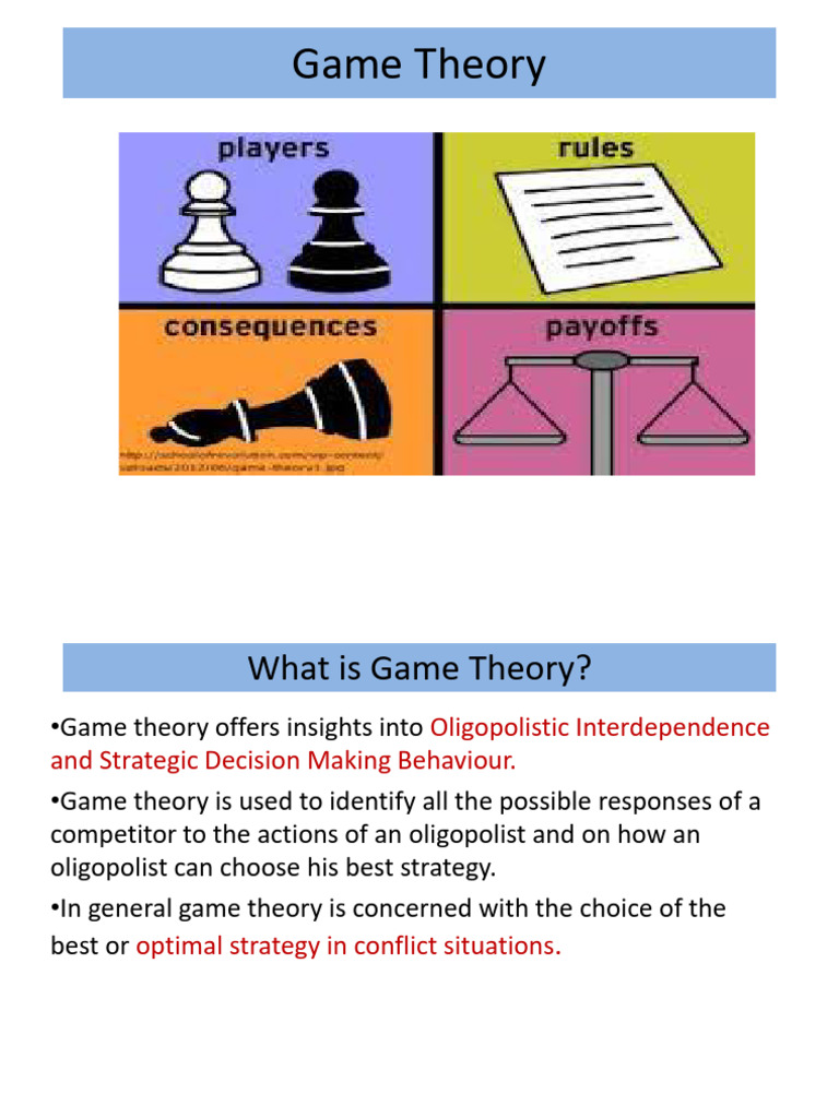 Game theory | PDF | Game Theory | Mathematical Economics