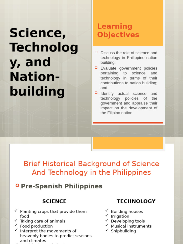 Science and Technology and Nation Building | PDF | Science | Science ...