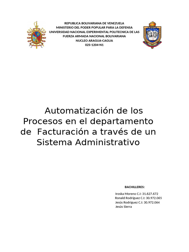 PROYECTO DE INFORMATICA | PDF | Business | Economias