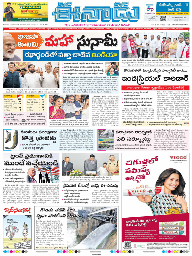 Eenadu TS 24-11-2024 | PDF