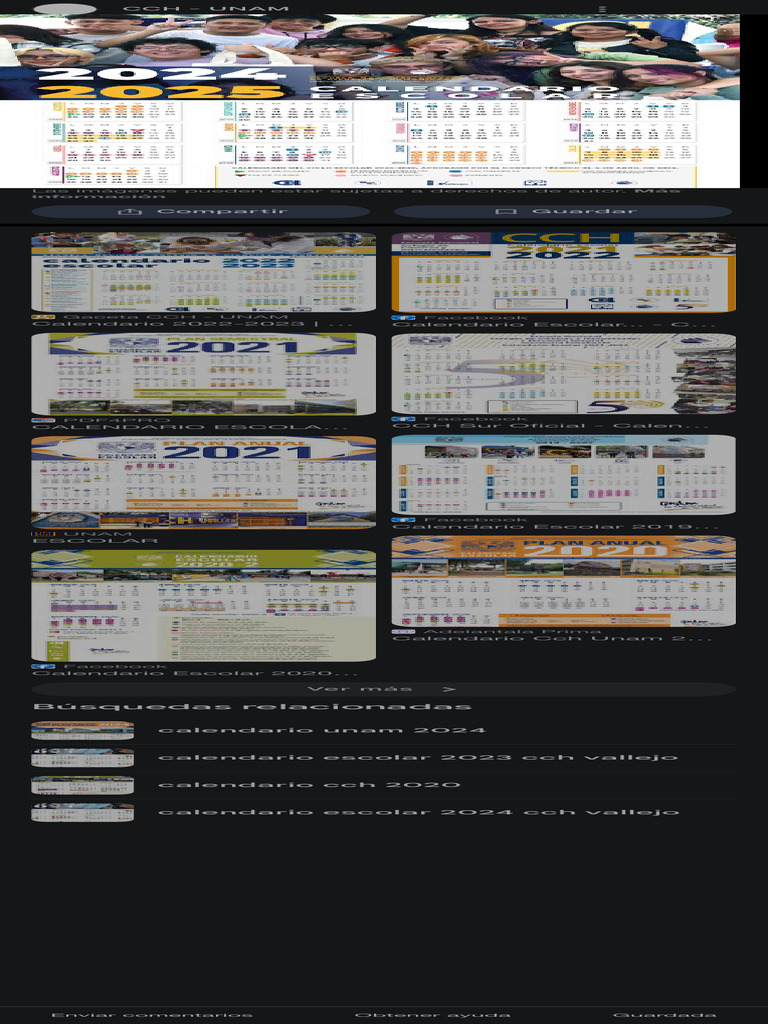 Calendario CCH Vallejo 2024 - Buscar Con Google | PDF