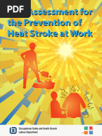 Heat Stress Risk Assessment Form | PDF | Hyperthermia | Heat