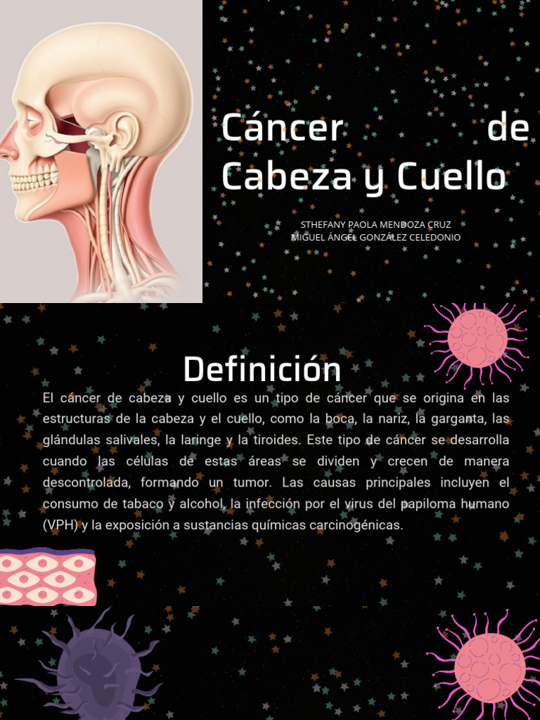 Cancer de Cabeza y Cuello Definicion Fisiopatologia y Etiologia PDF ...