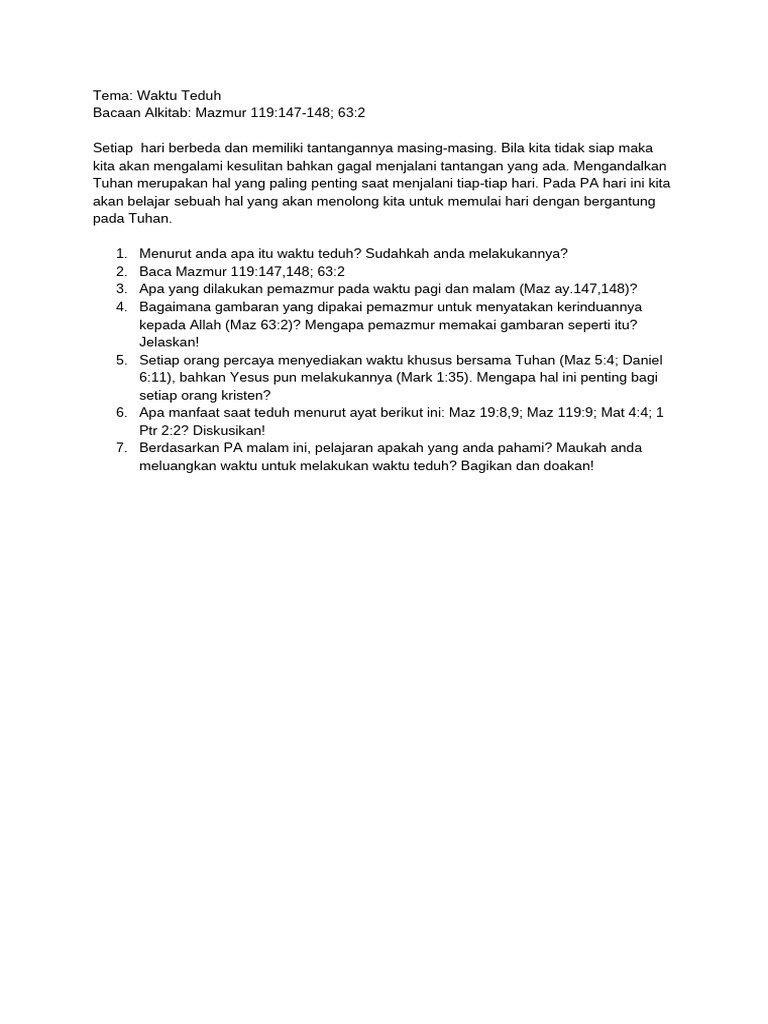 KTB 16 Okt 2024 | PDF