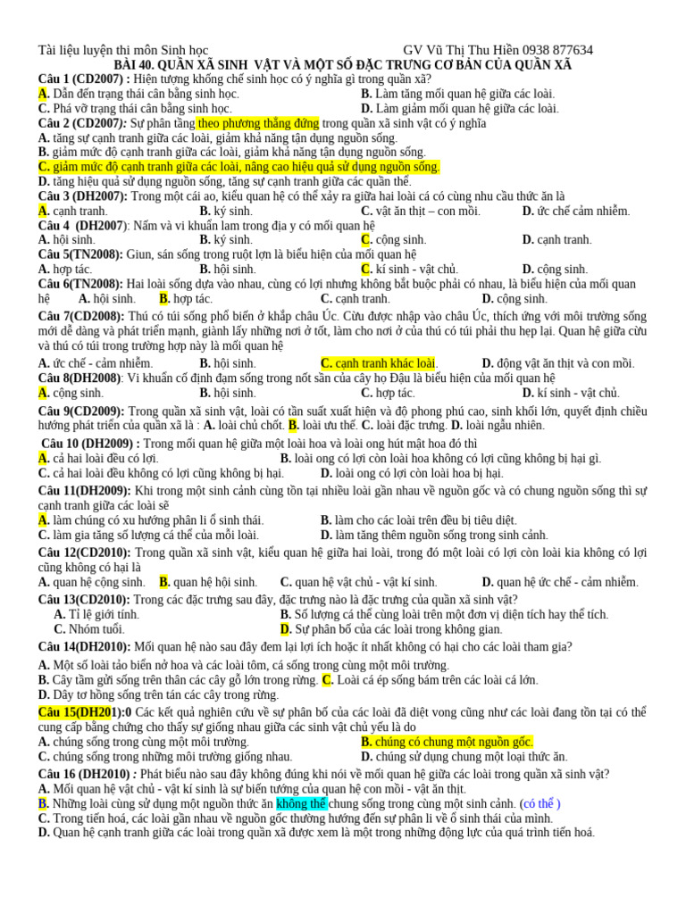 Quan Xa Va HST | PDF