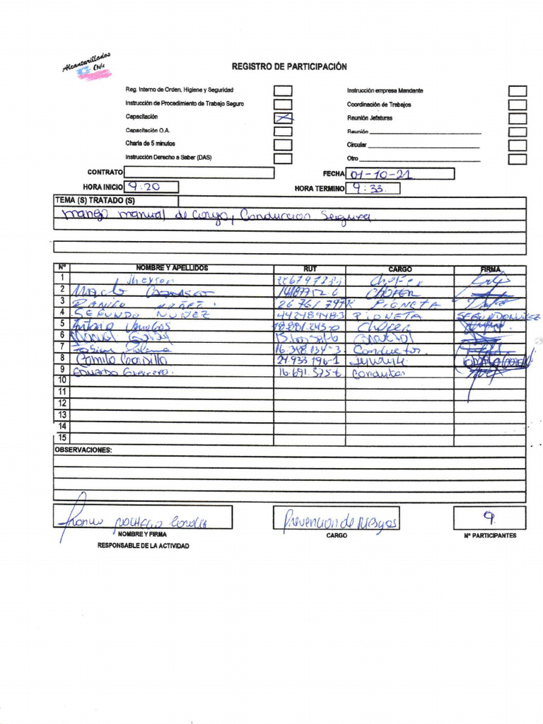 Cap - Manejo Manual de Carga y Conduccion Segura | PDF