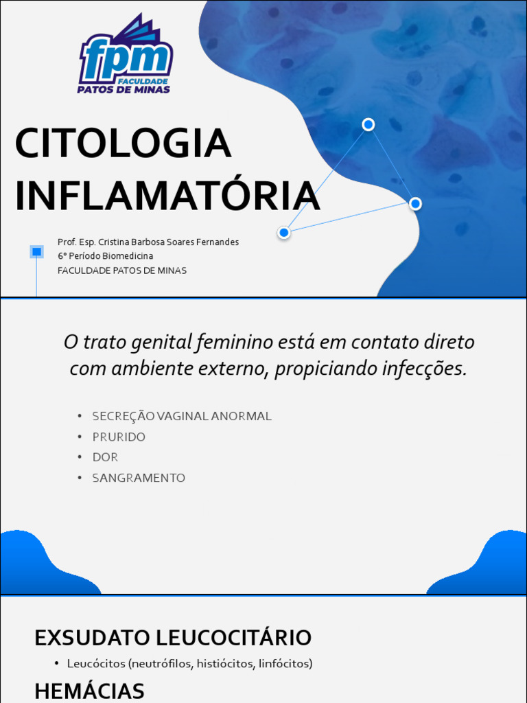 Citologia Inflamatã Ria | PDF | Especialidades médicas | Anatomia