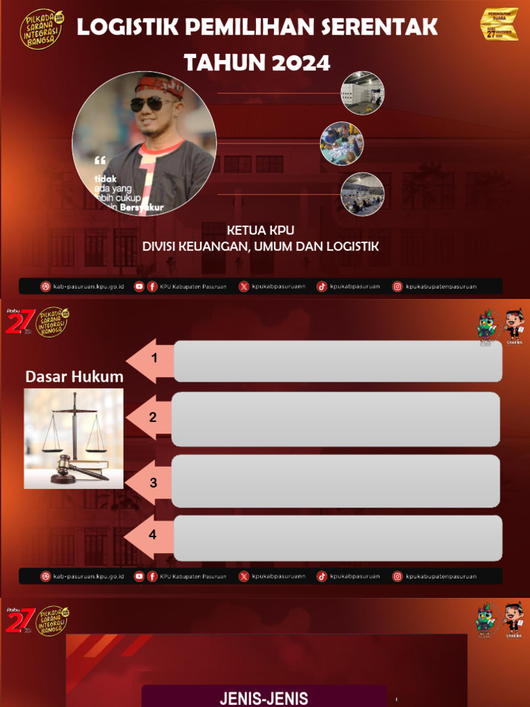 Paparan Logistik Pilkada 2024 Kul-Tot Log | PDF