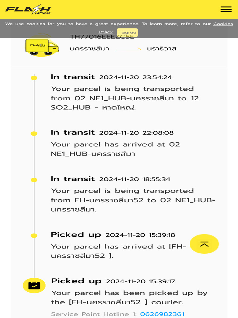 Track and Trace Your Parcel Status With Tracking Number Flash Express ...