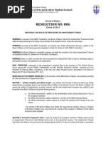 Student Government: Resolution Writing | PDF | Government