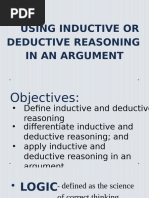 LOGIC CHAPTER 5 - Lecture Note | PDF | Fallacy | Argument