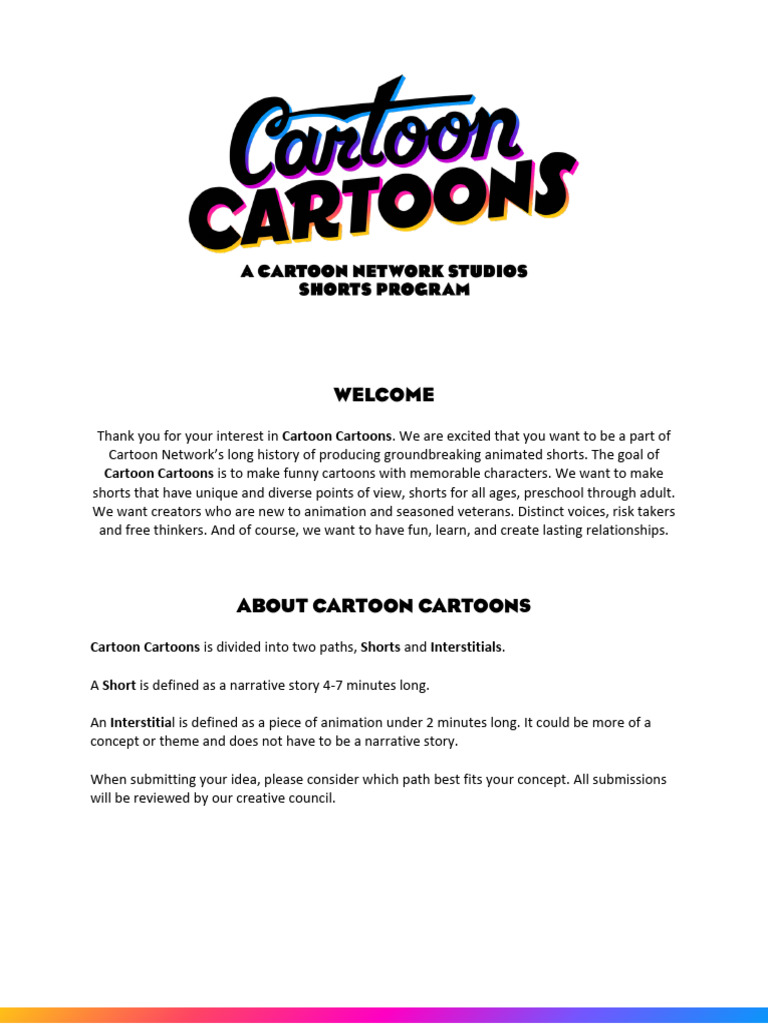 Cartoon Cartoons Submission Packet | PDF | Common Law | Private Law