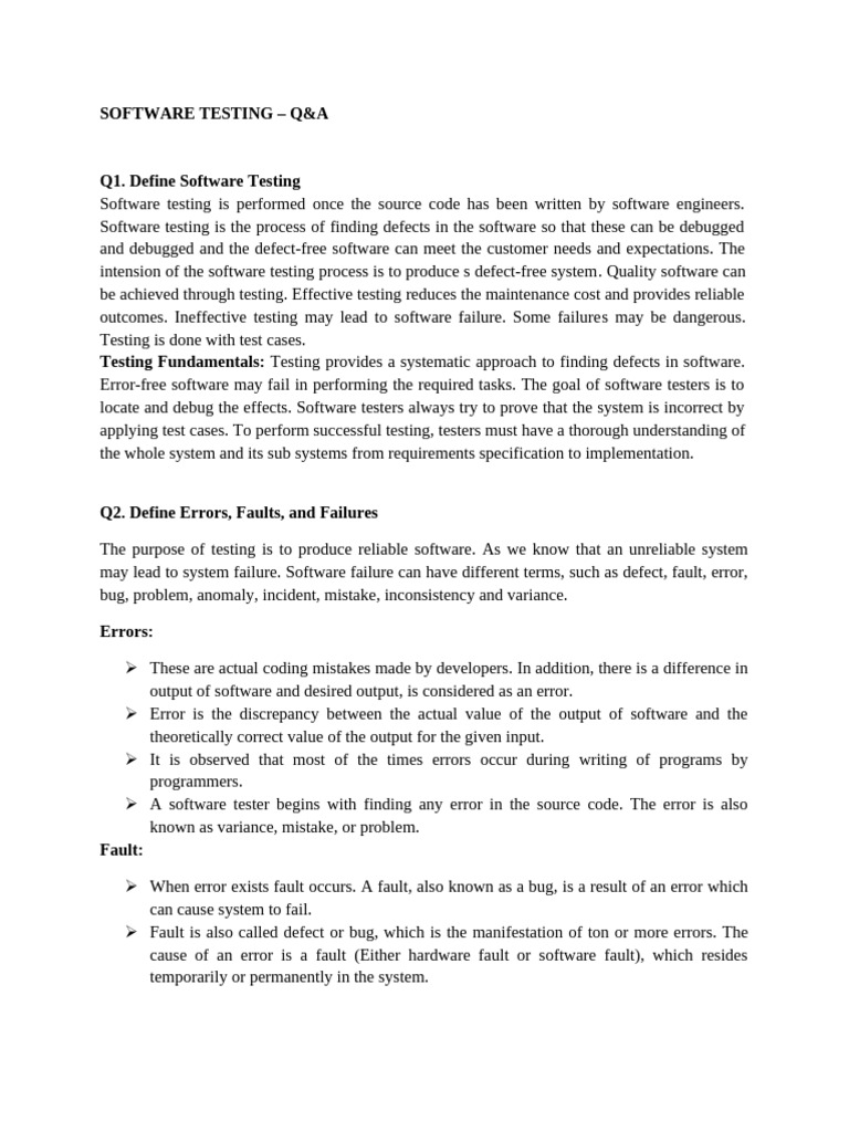 3-1 Rit-Csm-Se-Q&a Unit-4 | PDF | Software Testing | Usability