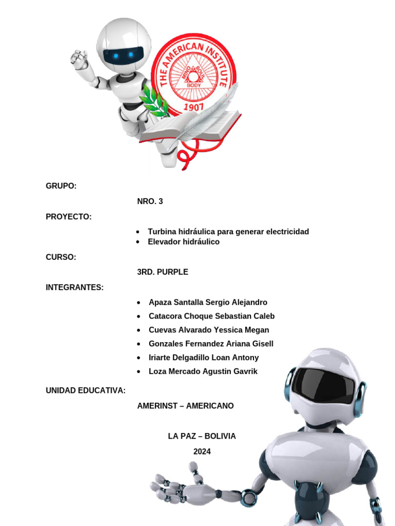 Informe Proyecto Robótica Grupo 3 Modificado | PDF | Camión | Presión