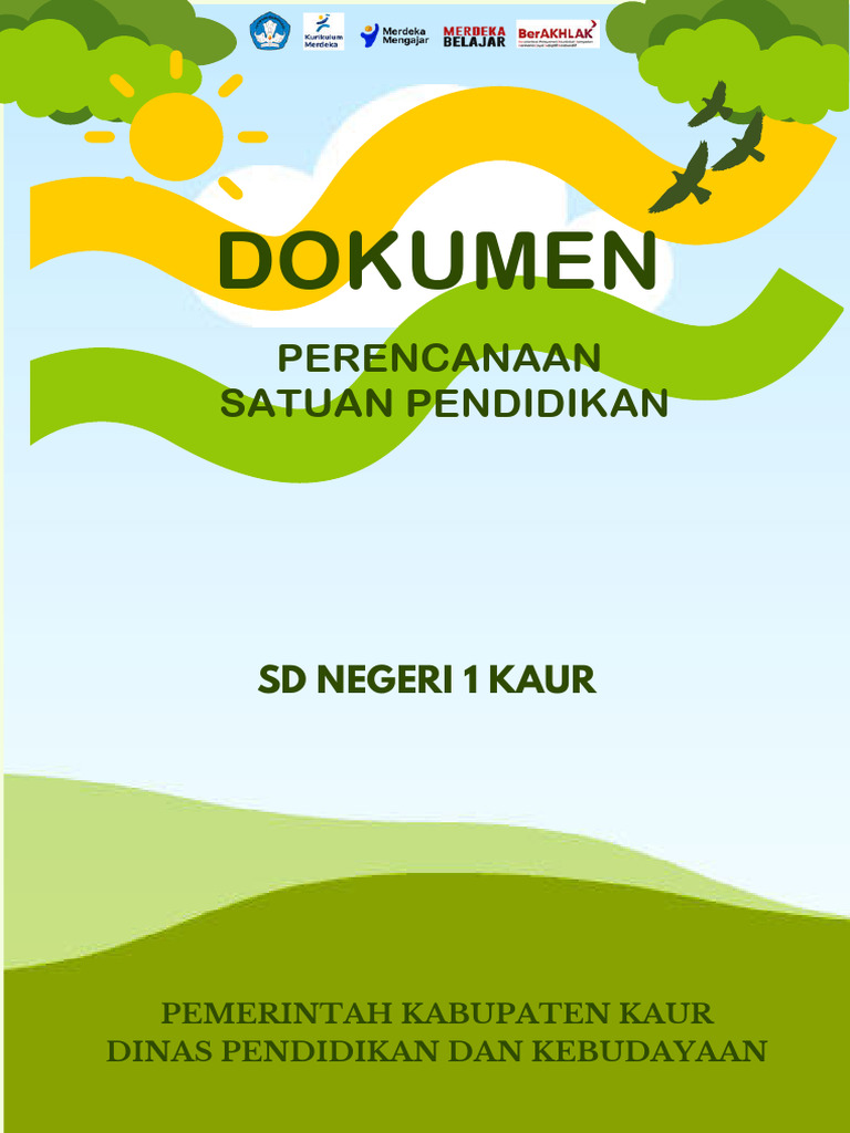Cover Perencanaan Satuan Pendidikan | PDF