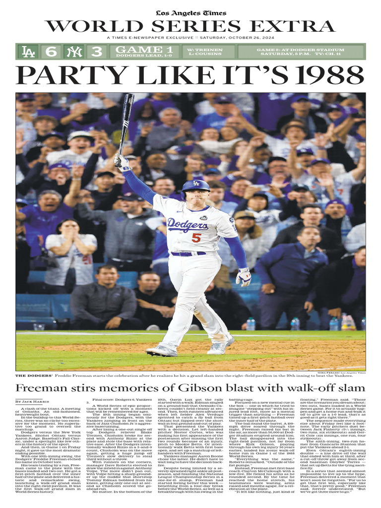 World Series Extra: Party Like It'S 1988 | PDF | Donald Trump | American Government