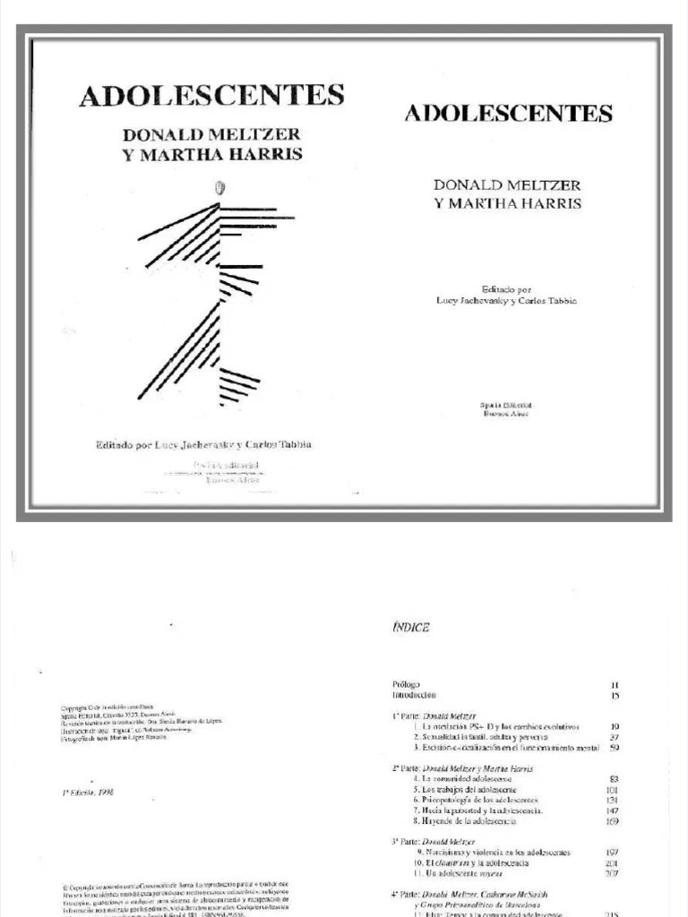 PDF Donald Meltzer Adolescentes PDF - Compress | PDF