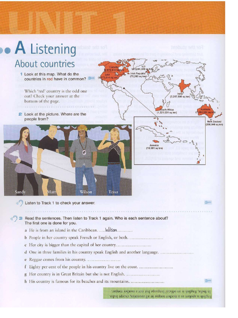 Unit 1 Listening | PDF