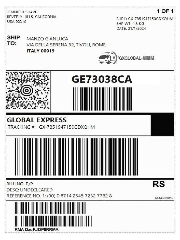 Shipping Slip | PDF