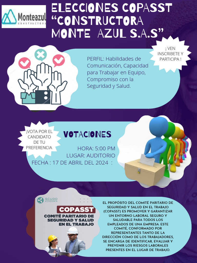 Sg-Sst-Fr-071-Convocatoria Del Copasst | PDF | Gobierno | Elecciones