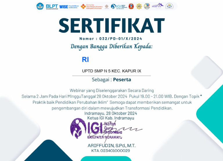 Praktek Baik 2 RY | PDF