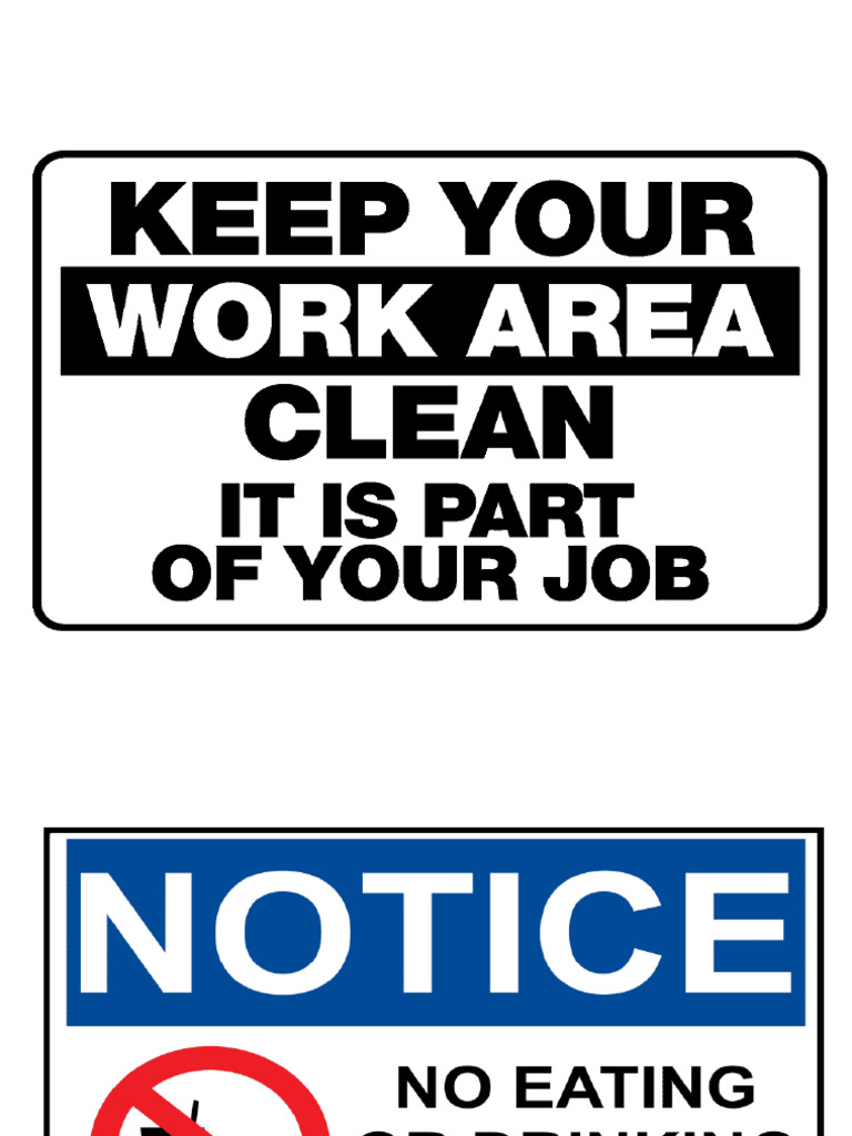 Safety Precaution Sign | PDF