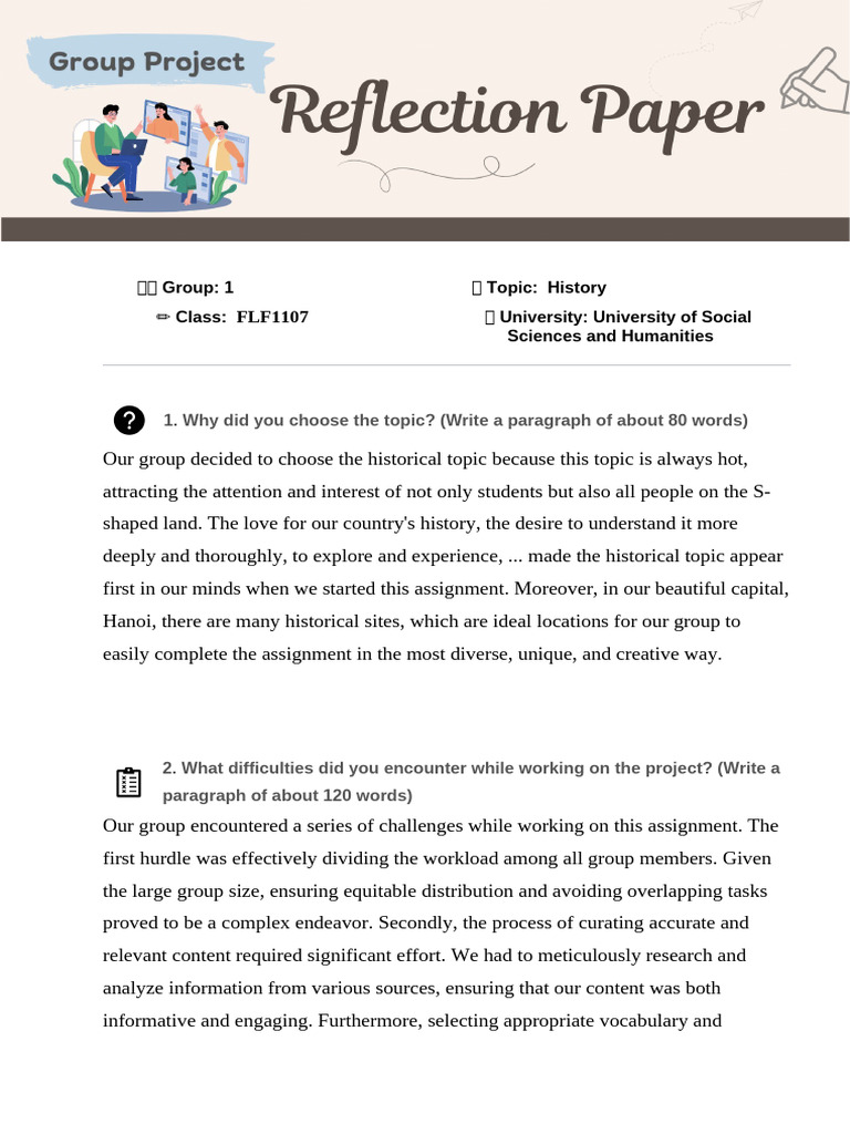 Field Trip Reflection Template - b1 Lms | PDF | Experience | Learning