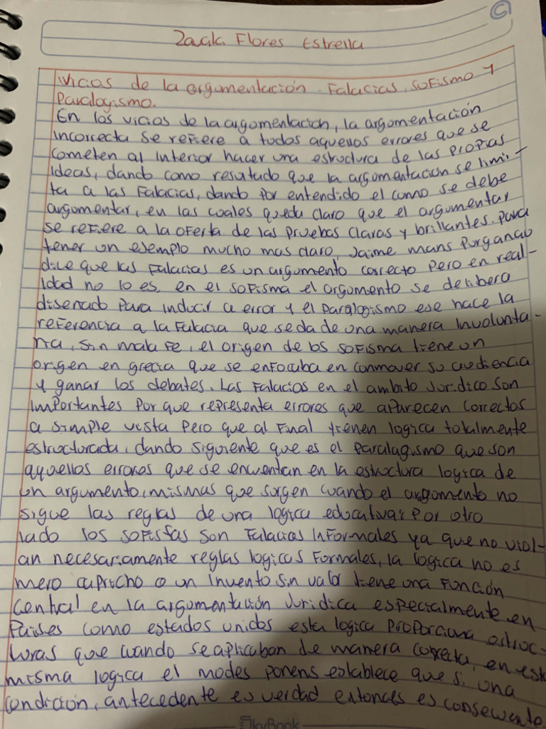 Argumentación | PDF