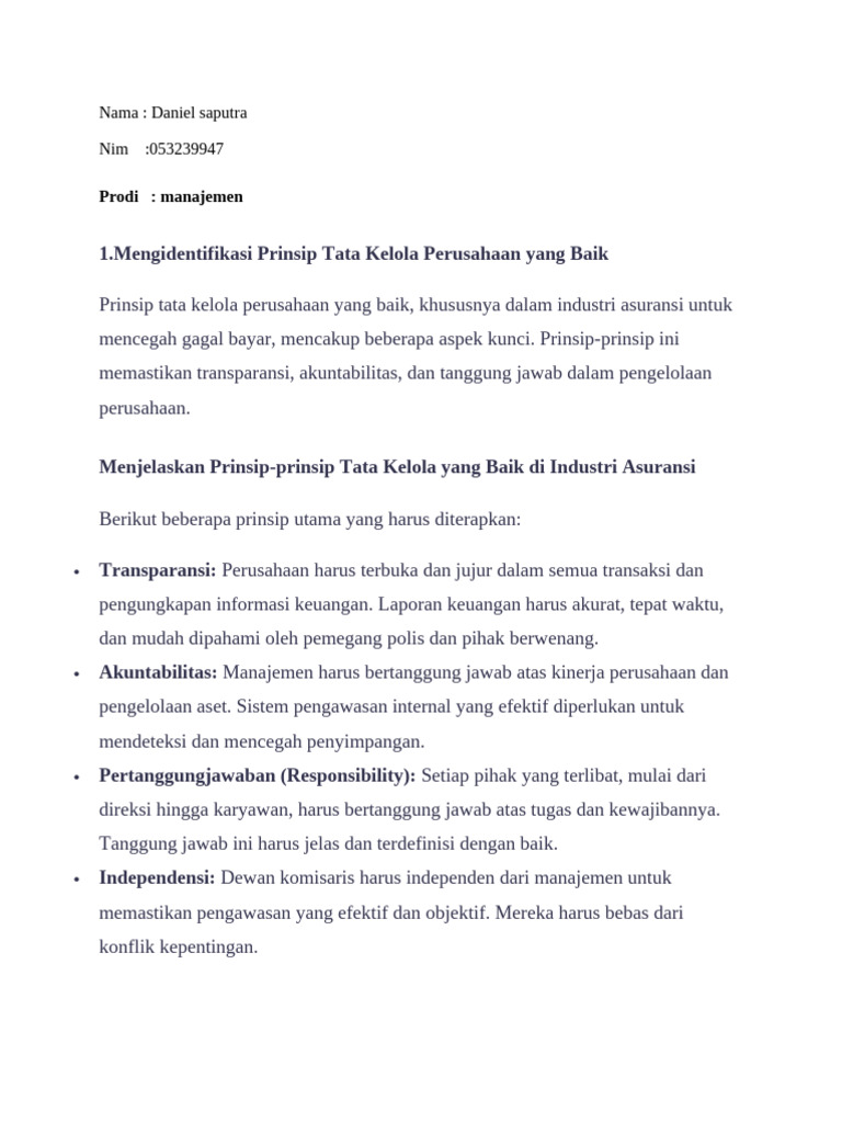 Tugas 3 Bank Dan Lembaga Keuangan Non Bank | PDF