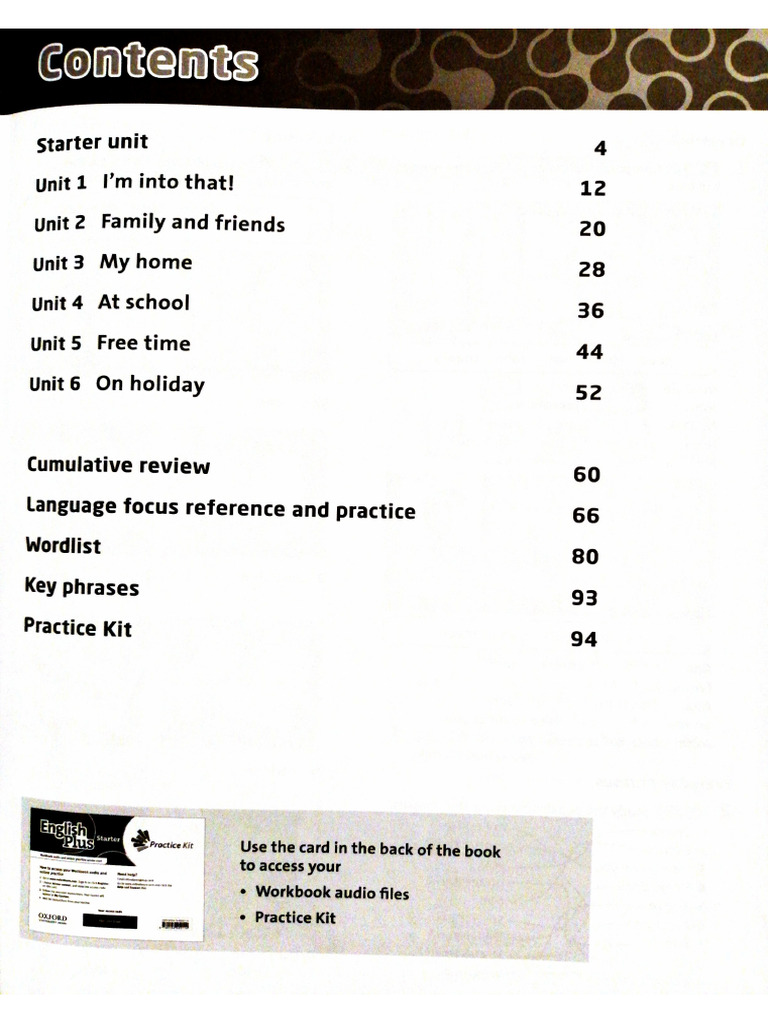 English Plus Starter Workbook Answers Pdf Home