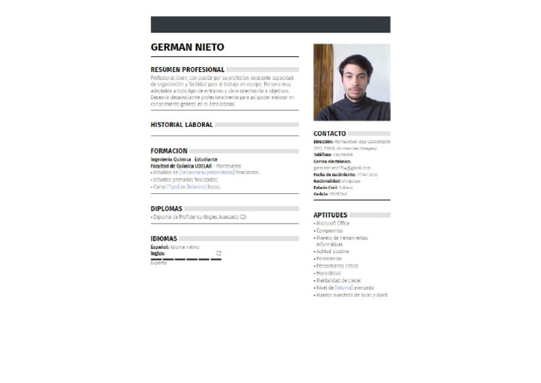 Curriculum Vitae | PDF