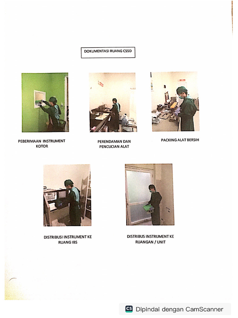 Dokumentasi Alur CSSD | PDF