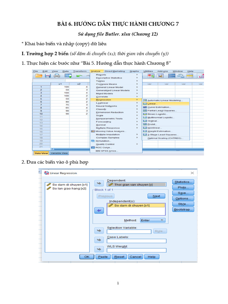 Bai 5. Huong Dan Thuc Hanh Chuong 7 | PDF