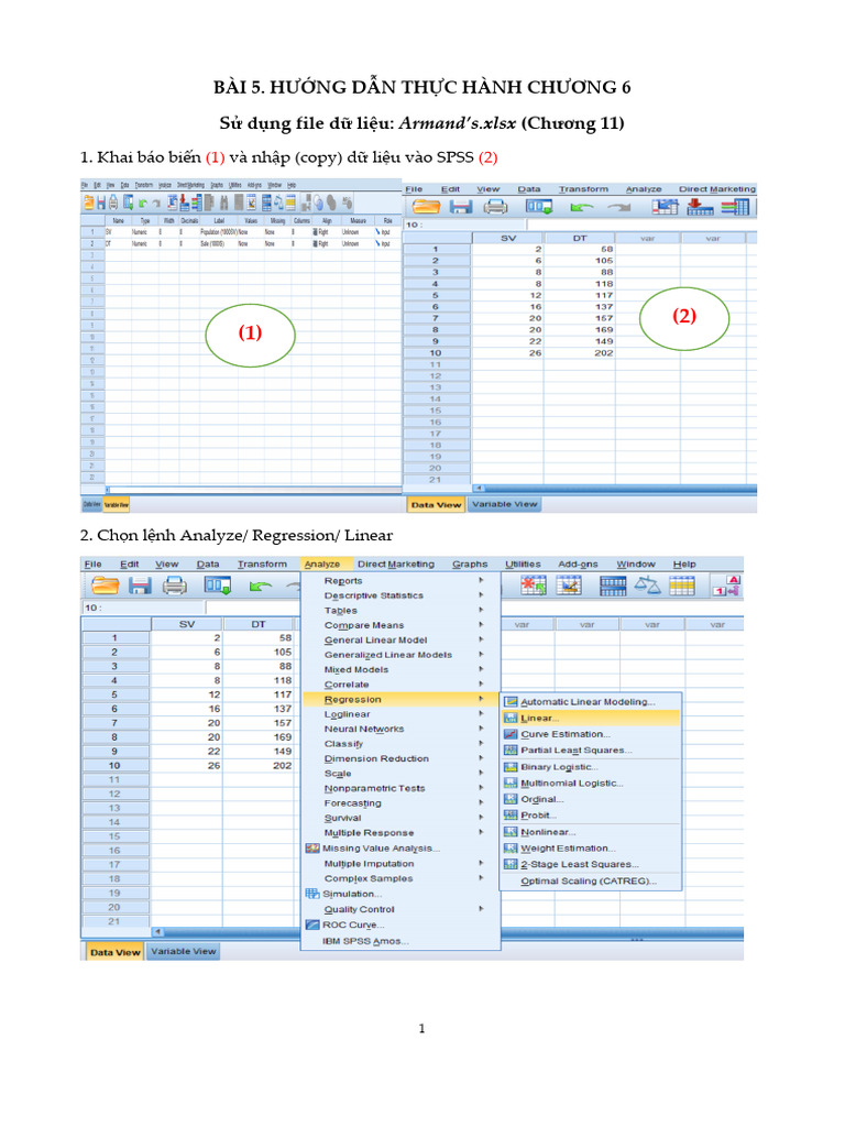 Bai 4. Huong Dan Thuc Hanh Chuong 6 | PDF
