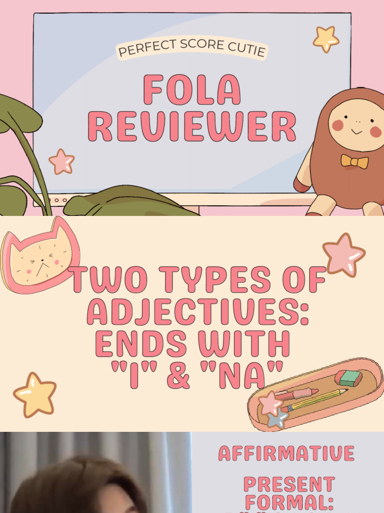 Japanese FOLA Reviewer | PDF | Semantic Units | Languages Of Asia