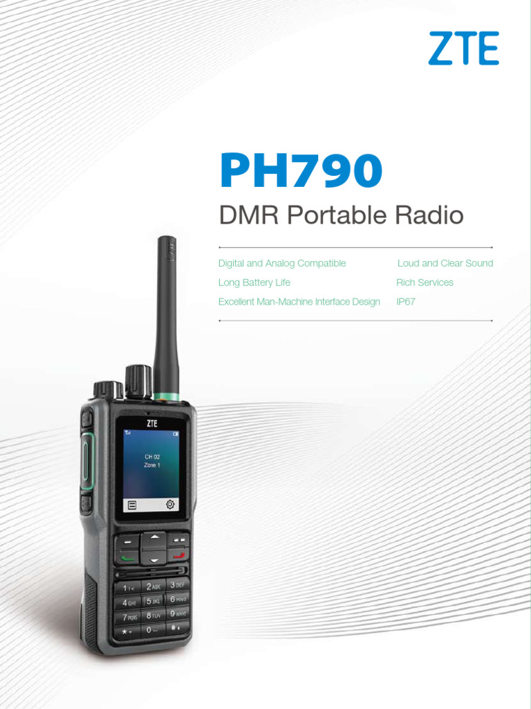 ZTE PH790 | PDF | Decibel | Hertz