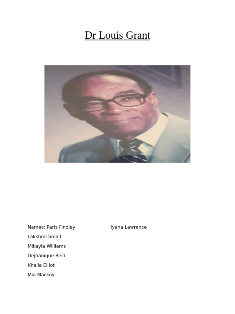 DR Louis Grant | PDF | Microbiology | Animal Diseases