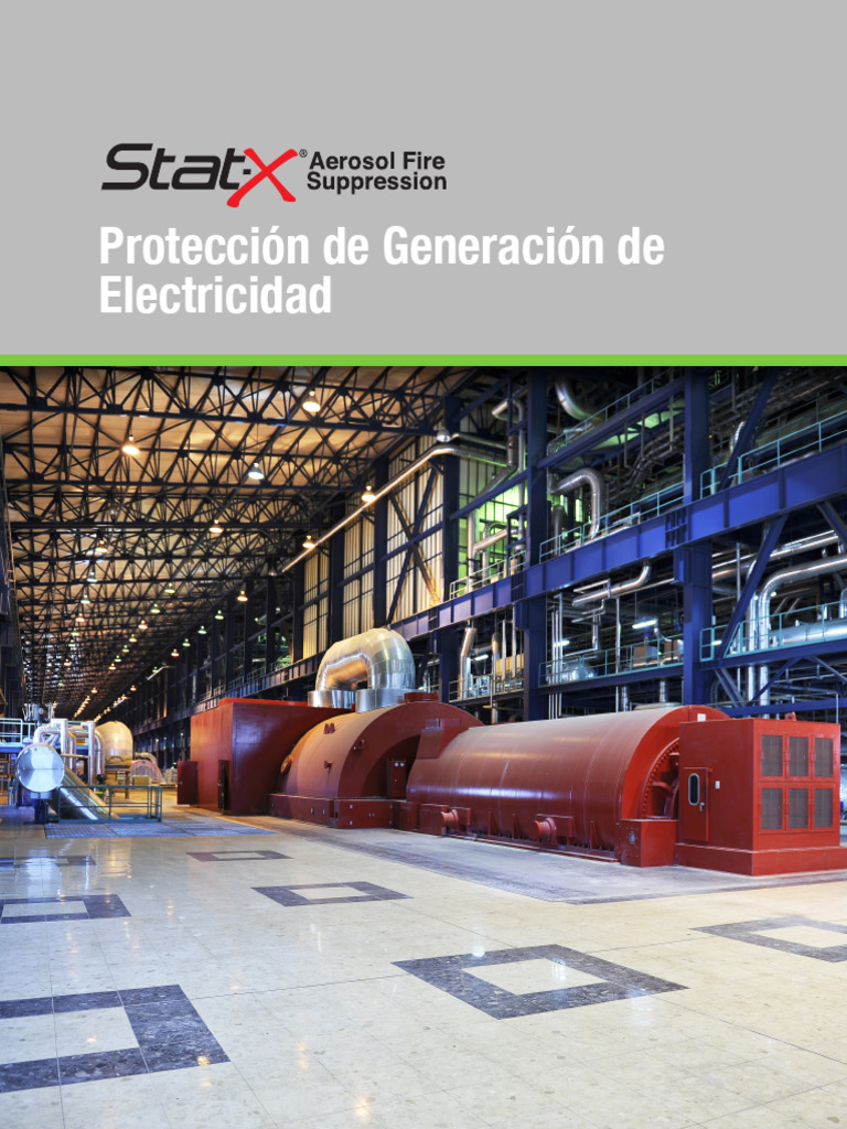 19053.2 Power Generation Fire Protection Brochure Spanish (Spain) | PDF ...